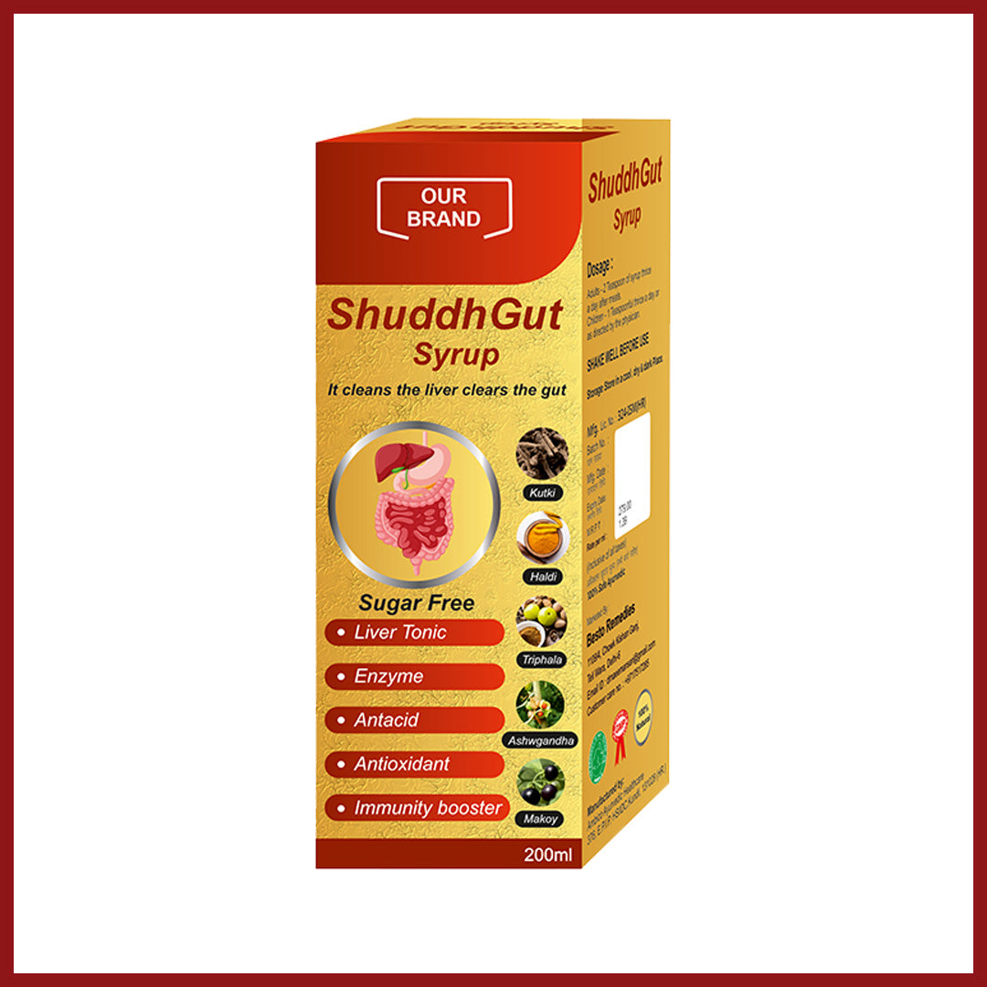 Shuddh Gut Syrup Manufacturers in India – Ambico Ayurvedic Health Care